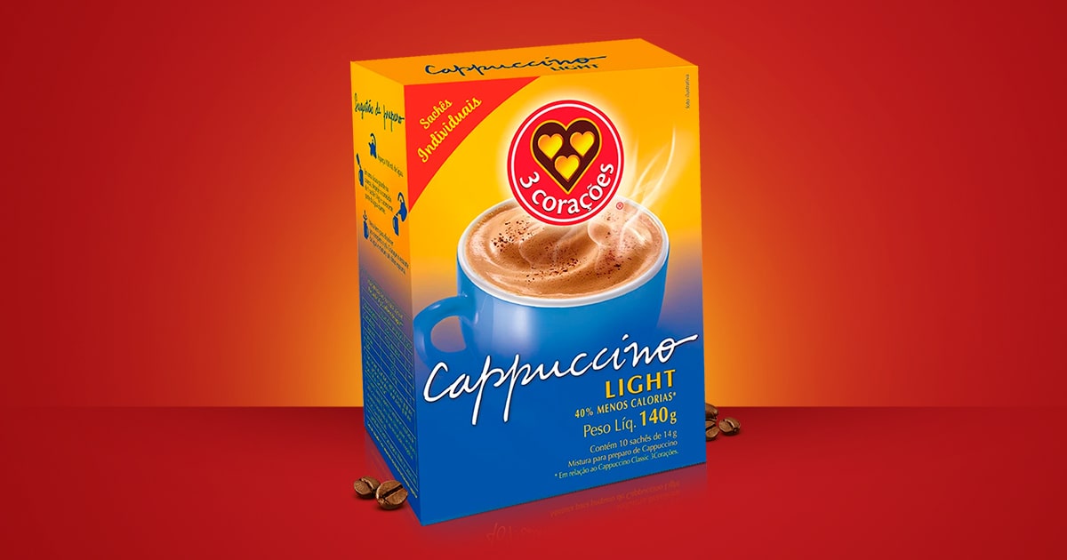 Cappuccino Light | Cappuccinos | Café 3 Corações