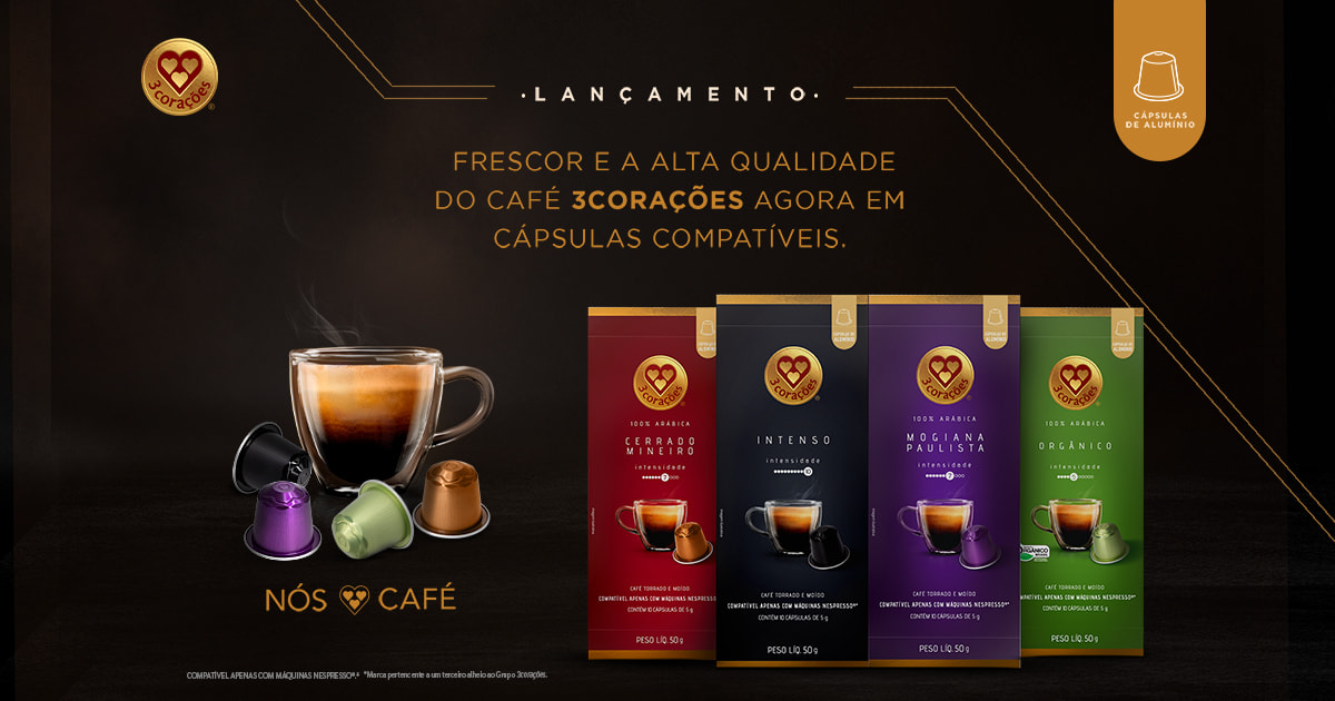 Cápsulas Compatíveis com Máquinas da linha Original Nespresso ...