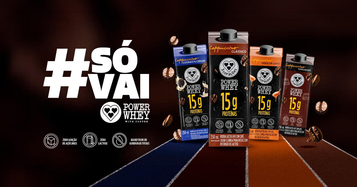 Pronto Classic Power Whey | Power Whey | Café 3 Corações